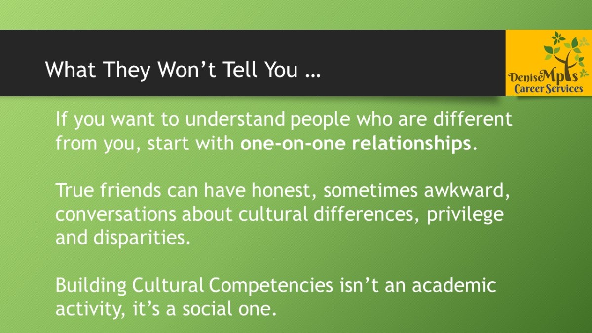 Using Your Privilege At Work | DeniseMpls Career Services